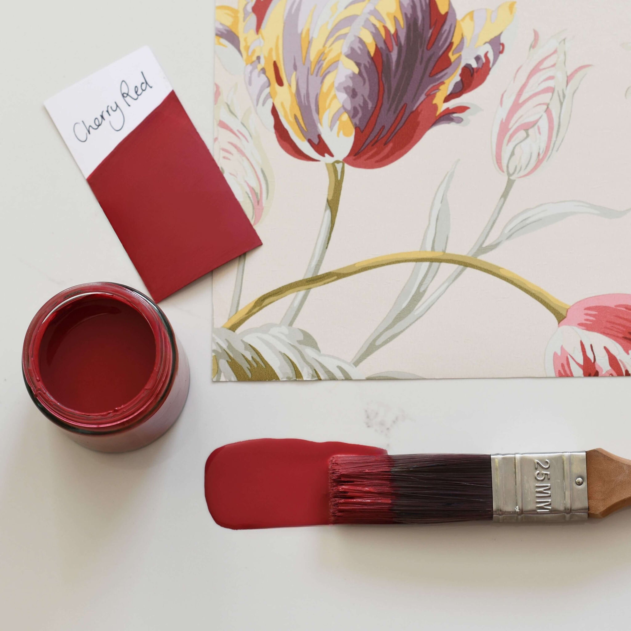 Cherry Red Chalk Furniture Paint By Blake & Taylor Paint – Blake ...